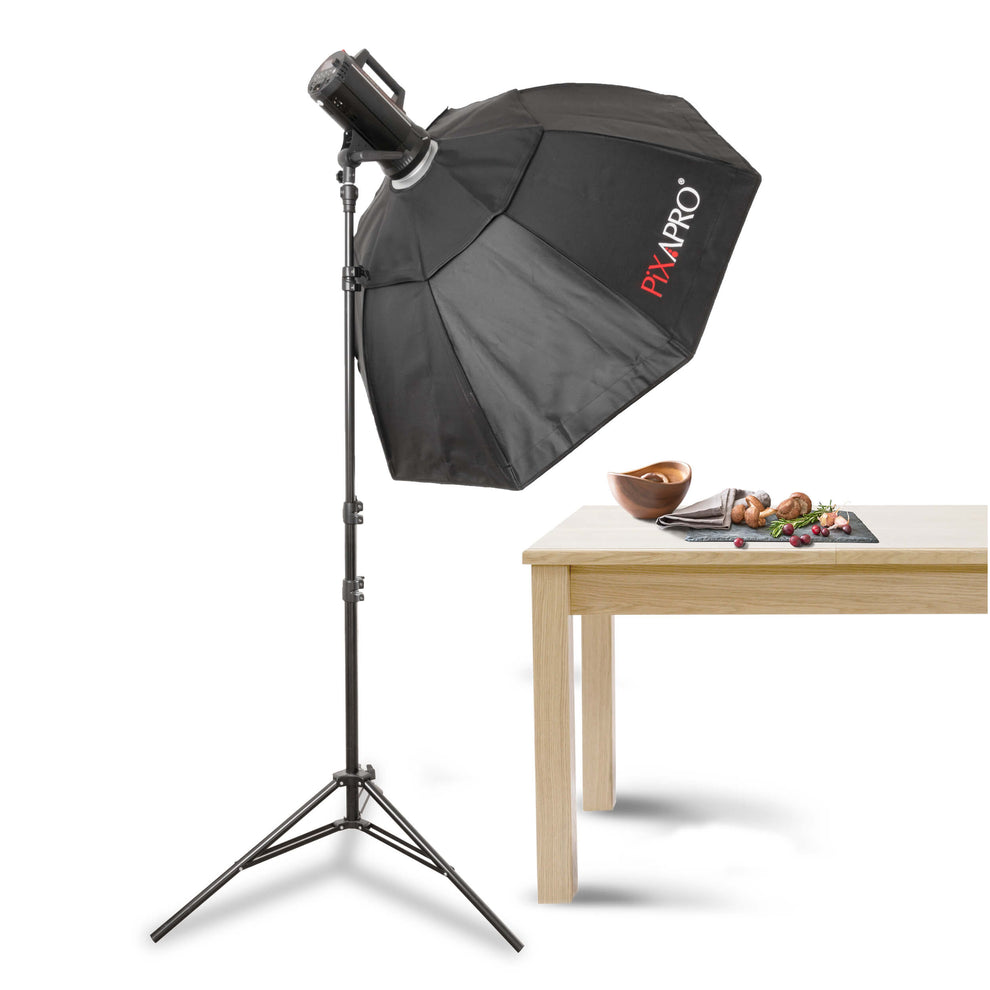 LUMI400II Studio LED Strobe Flash Food Photography Lighting Kit ...